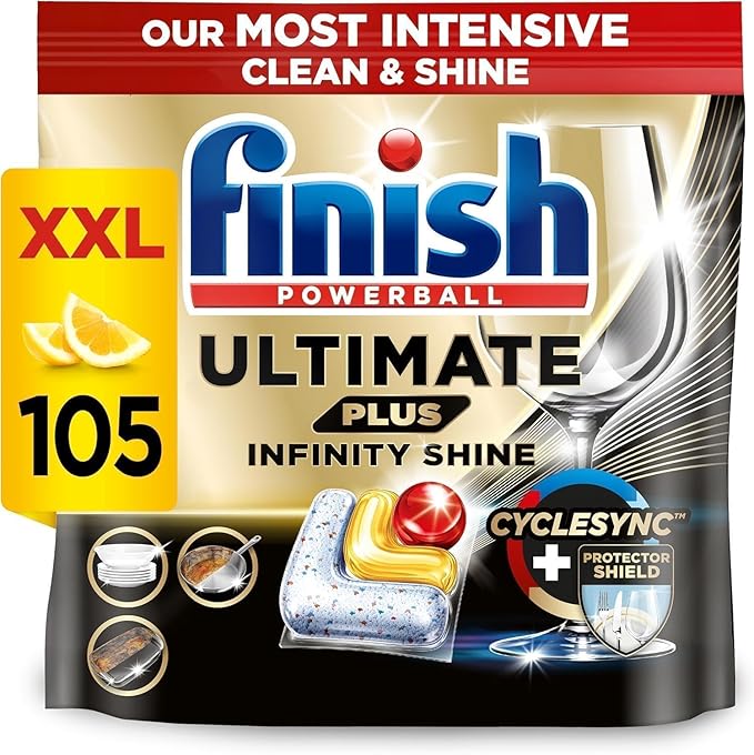 Finish Ultimate Plus All In 1 Dishwasher Tablets | Official Finish® UK ...