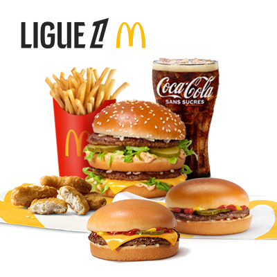 Le Menu Golden Ligue 1 McDonald's