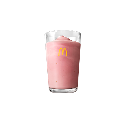 Milkshake Saveur Fraise | McDonald's France