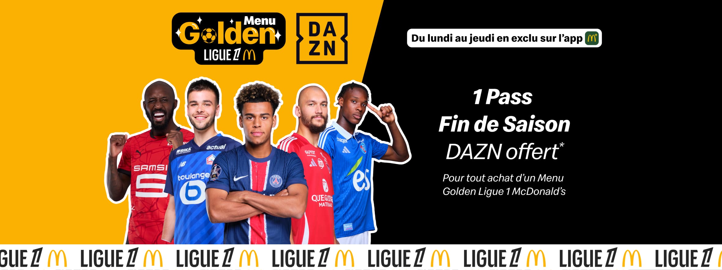 McDonald’s France s’associe à DAZN pour permettre aux fans de football de suivre la fin de la ...