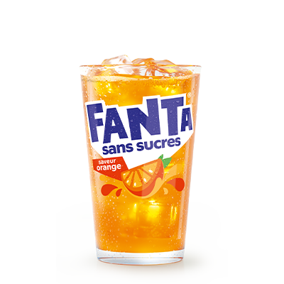 Fanta® Goût Original sans sucres | McDonald's France