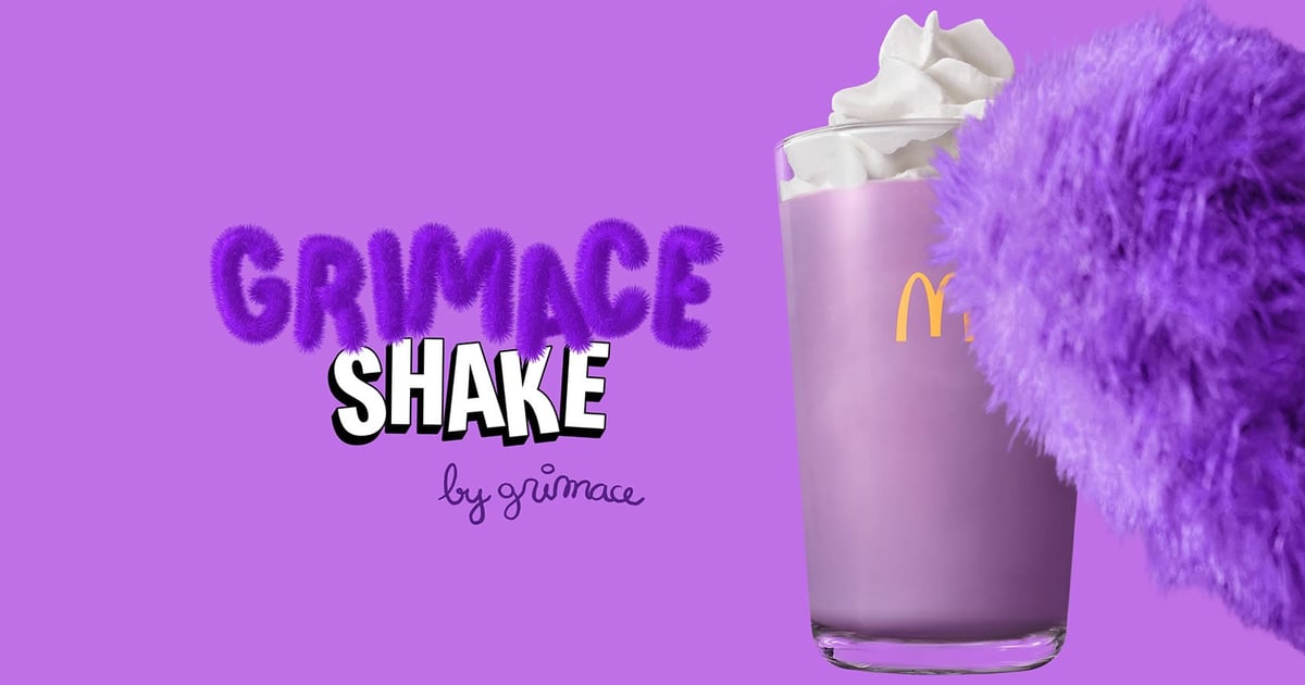 McDonald’s lance le Grimace Shake¹, un hommage gourmand à sa mascotte ...