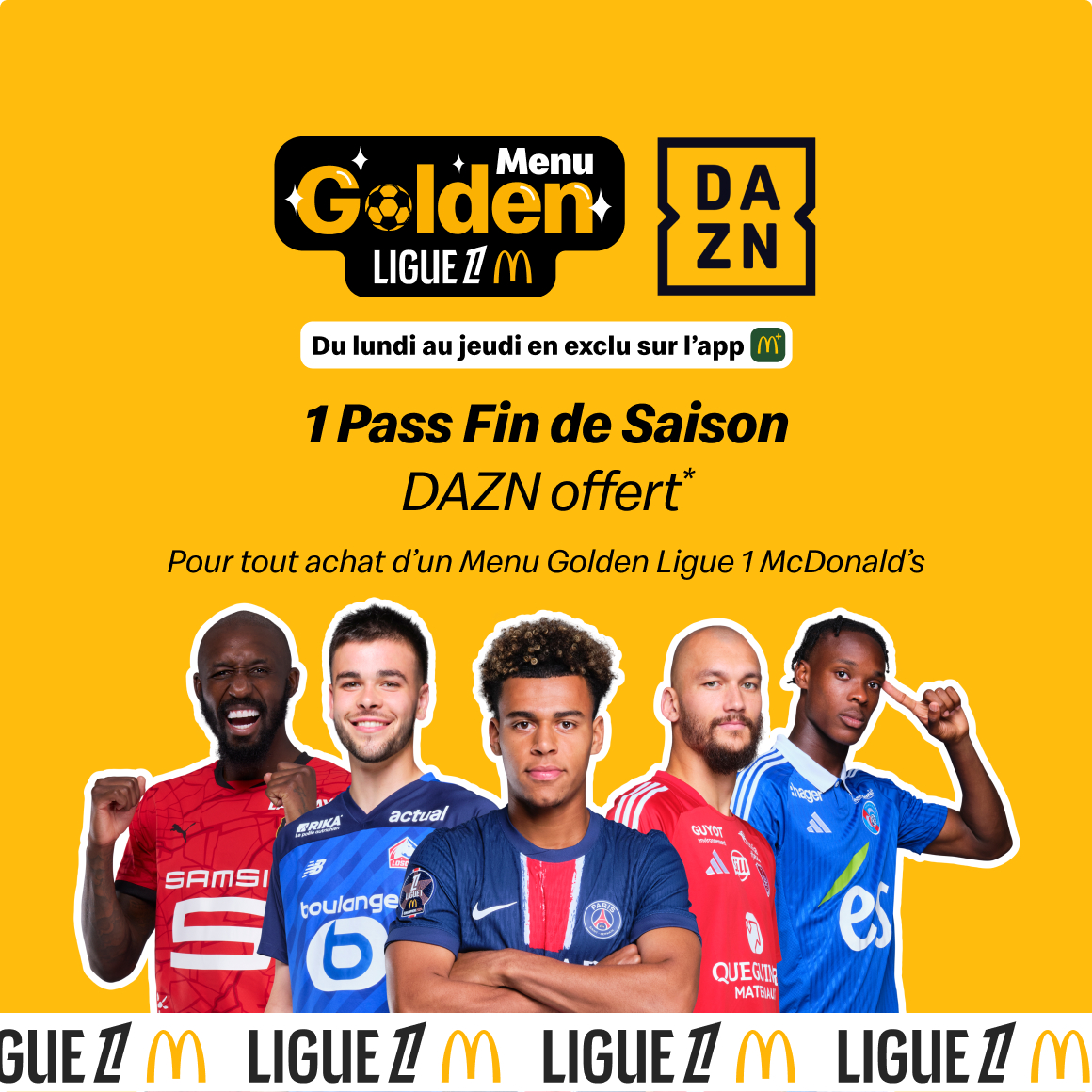 Ligue 1 McDonald’s : Promos, jeux et bons plans
