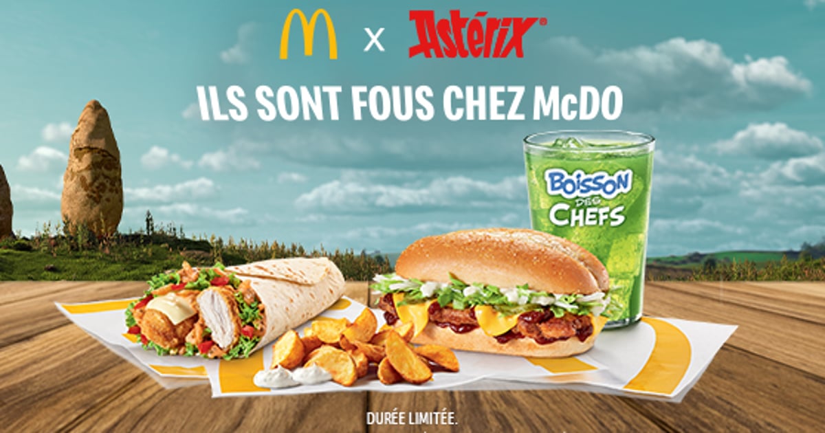 McDonald’s convie Gaulois et Romains à sa table de banquet