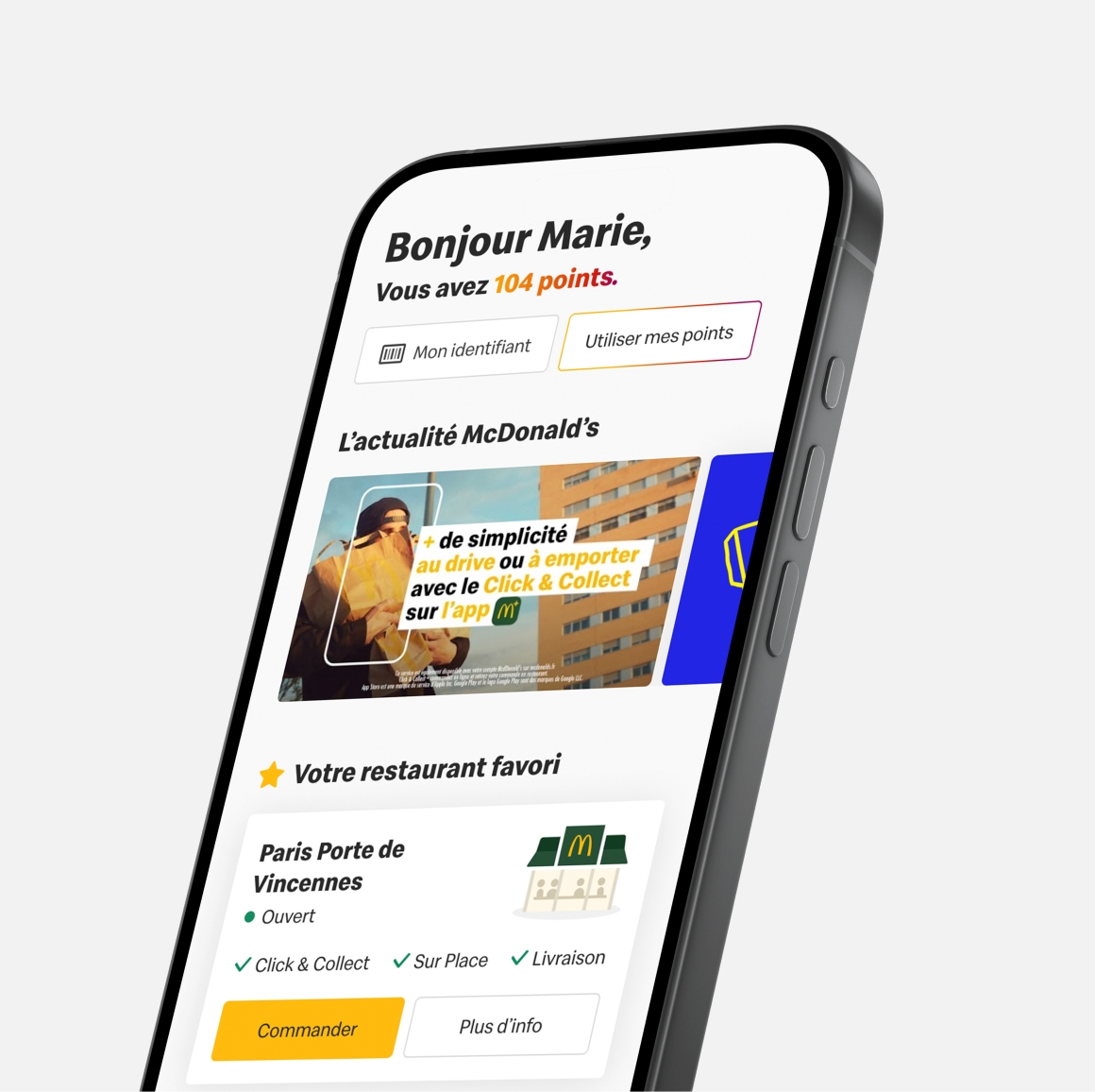 Application Mcdo+ | McDonald's France