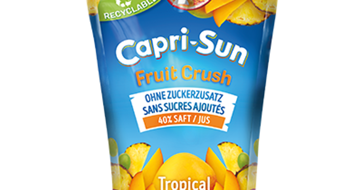 Capri-Sun® Tropical sans sucres ajoutés