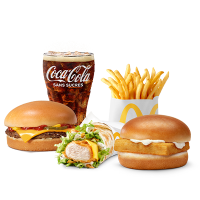 Mcdonald's in france menu store