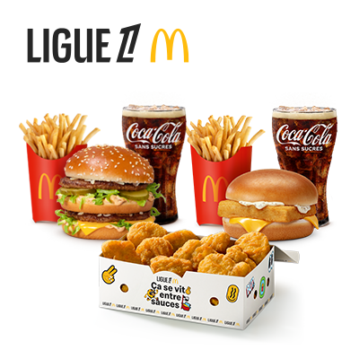 Le Menu Duo Golden Ligue 1 McDonald's