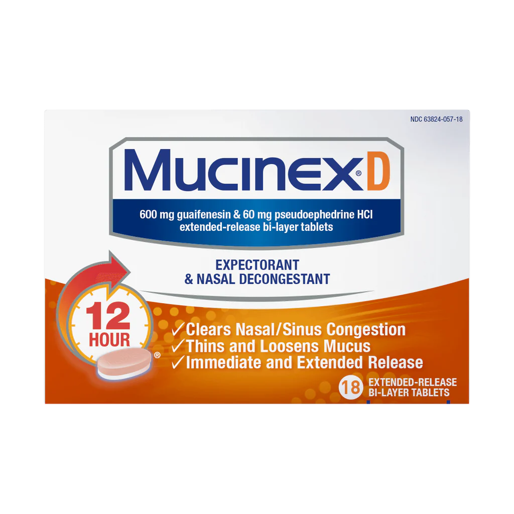 Mucinex D Extended Release Tablets | Mucinex USA
