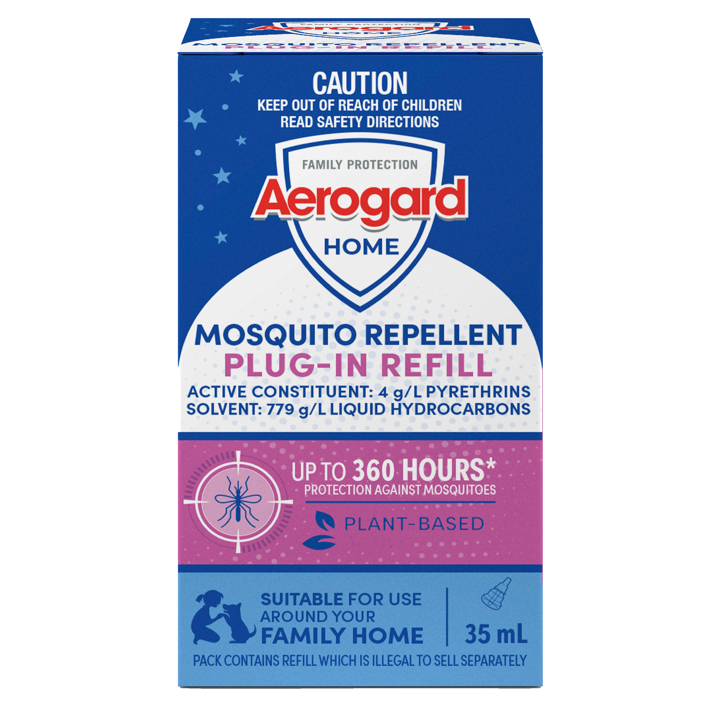Aerogard Home Mosquito Repellent Plug-In Refill | Aerogard AU | Aerogard AU