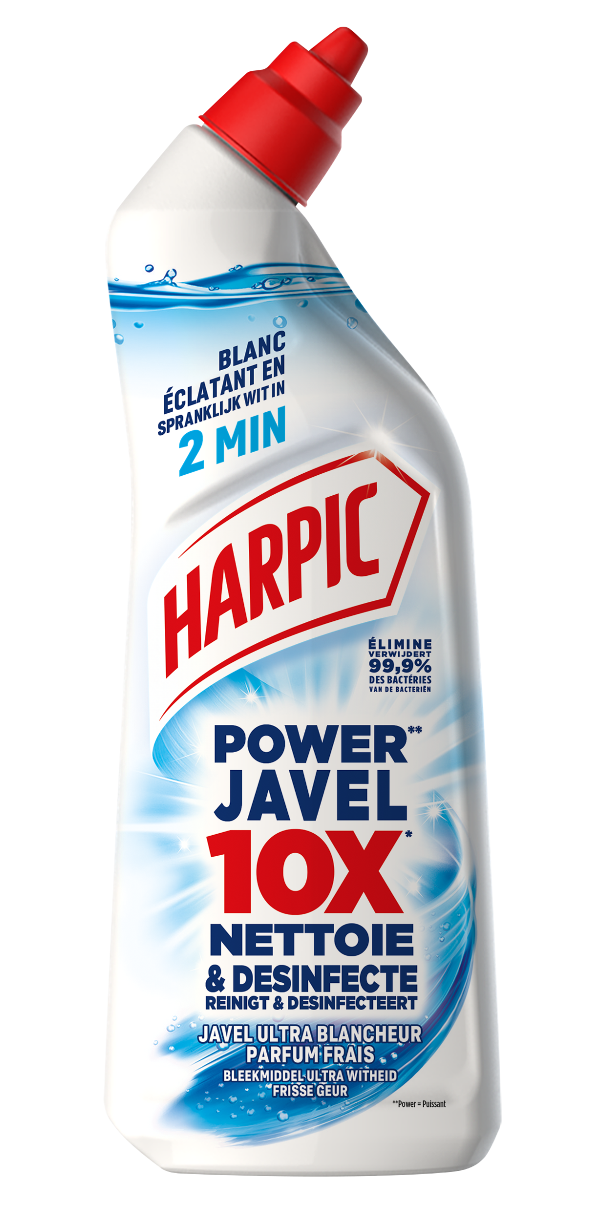 Gel WC Javel Ultra Blancheur | Harpic FR