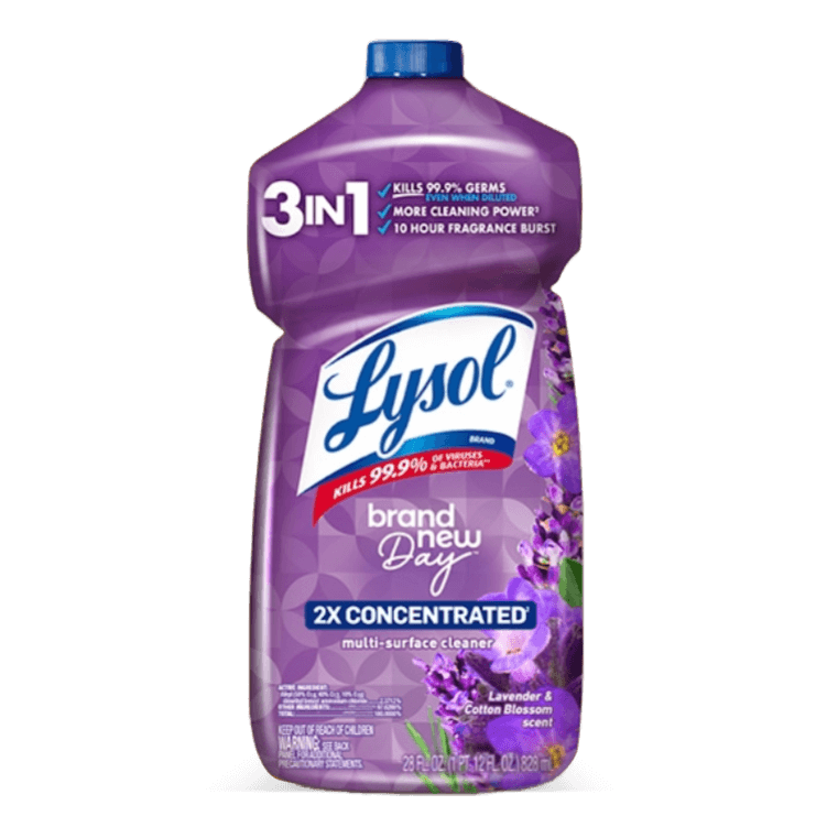 Lavender & Cotton Blossom 2X Cleaner | Lysol US