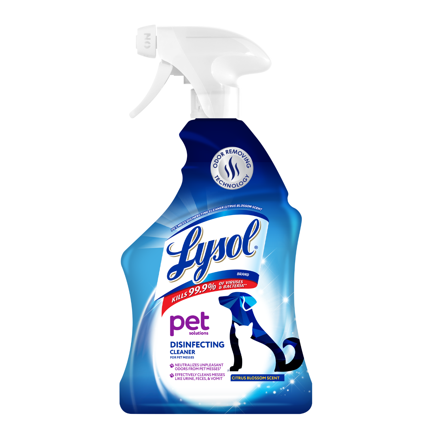 Multi-Purpose Cleaner Pet Solutions™ Citrus Scent 32 oz. | Lysol US