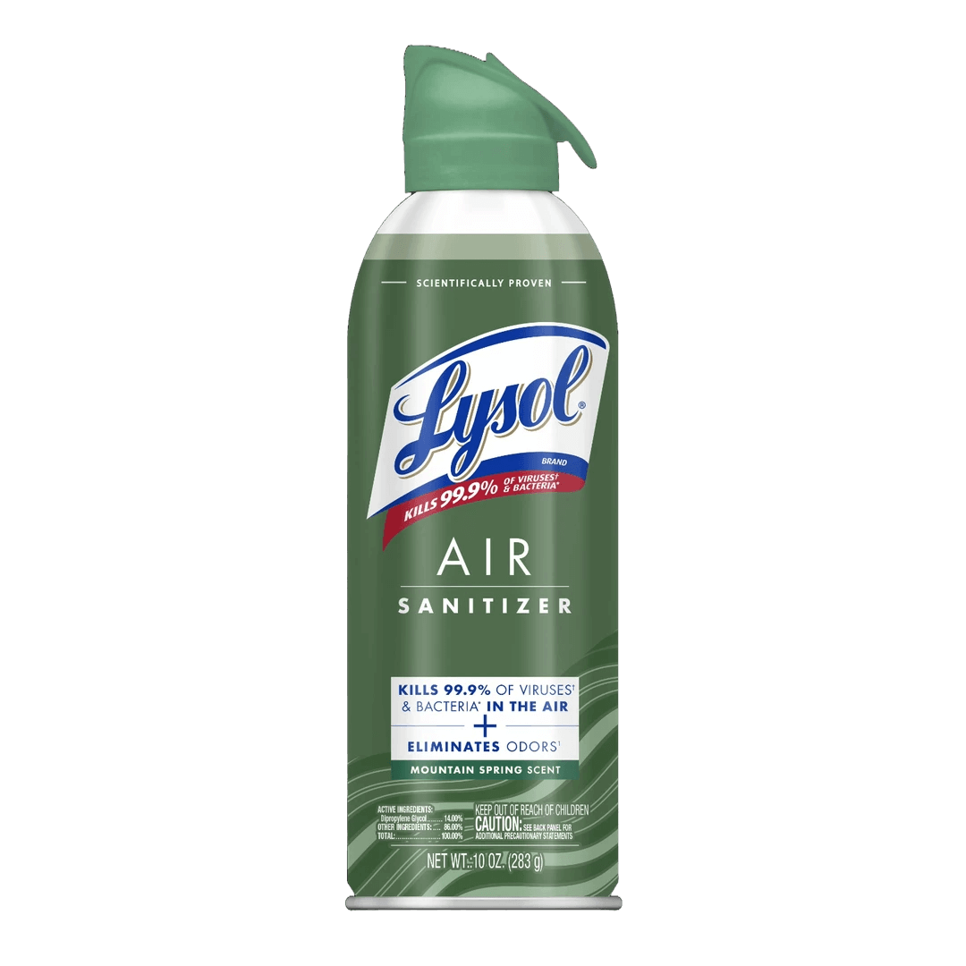 Lysol® Air Sanitizer Mountain Spring | Lysol US