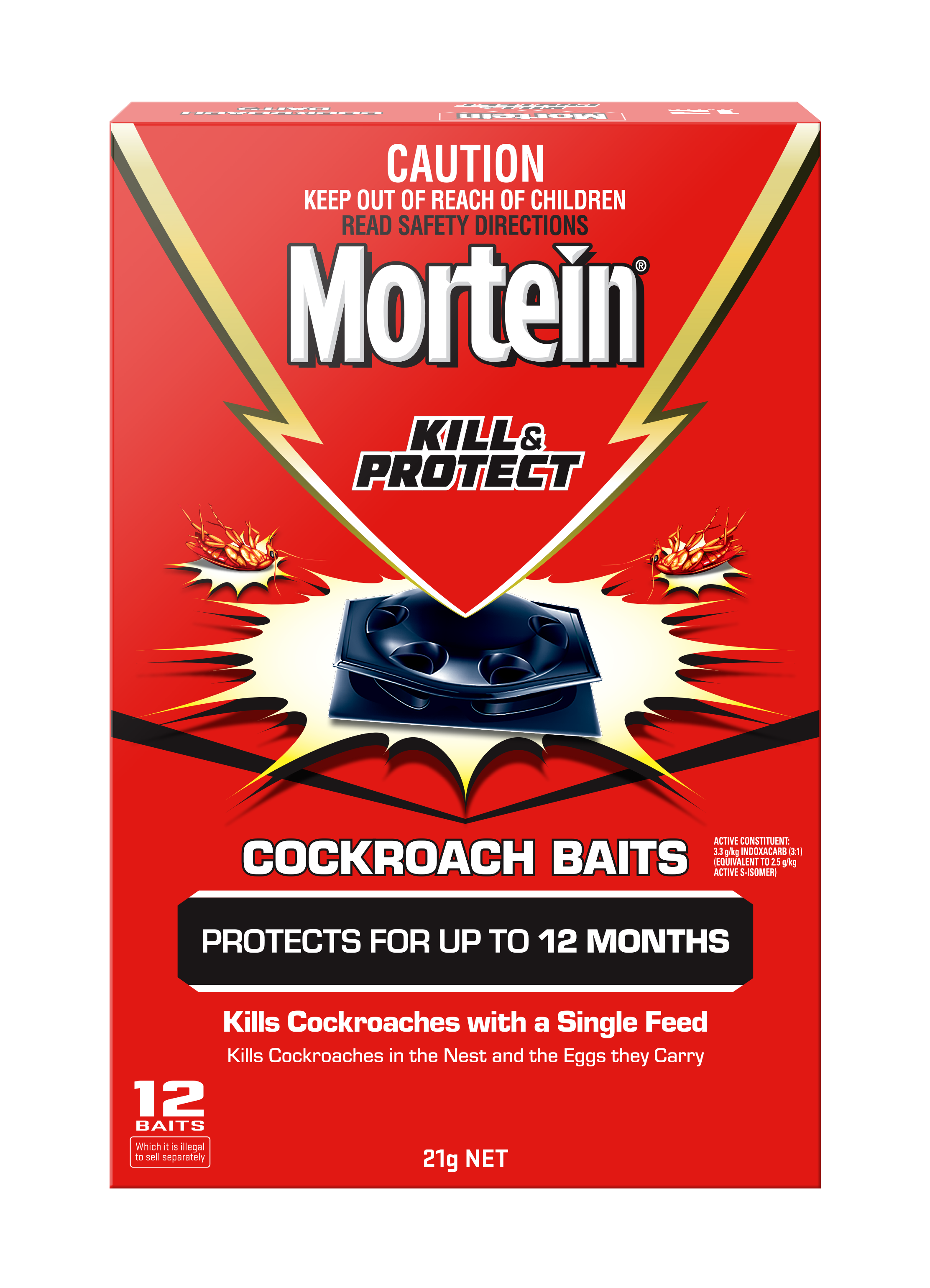 Mortein Kill & Protect Cockroach Baits | Mortein AU