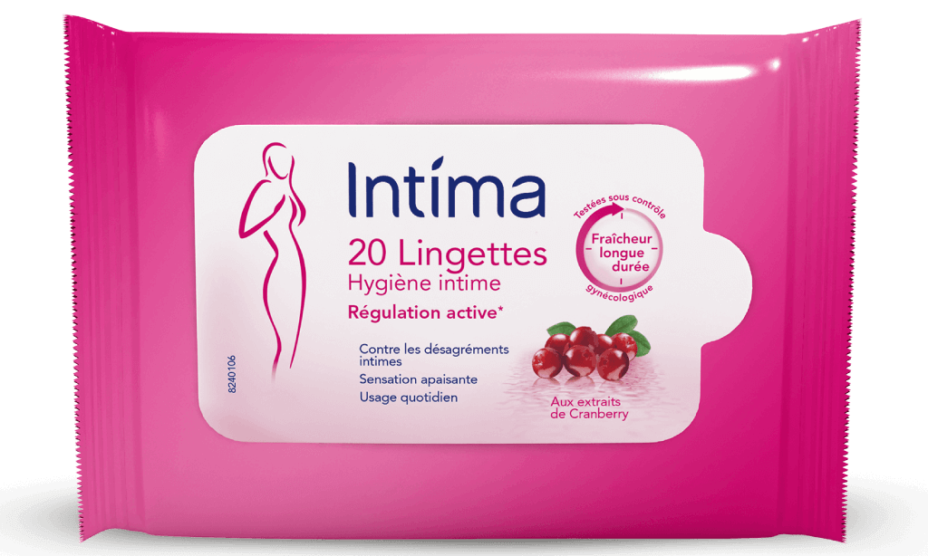 Lingettes Cranberry | Intima et moi