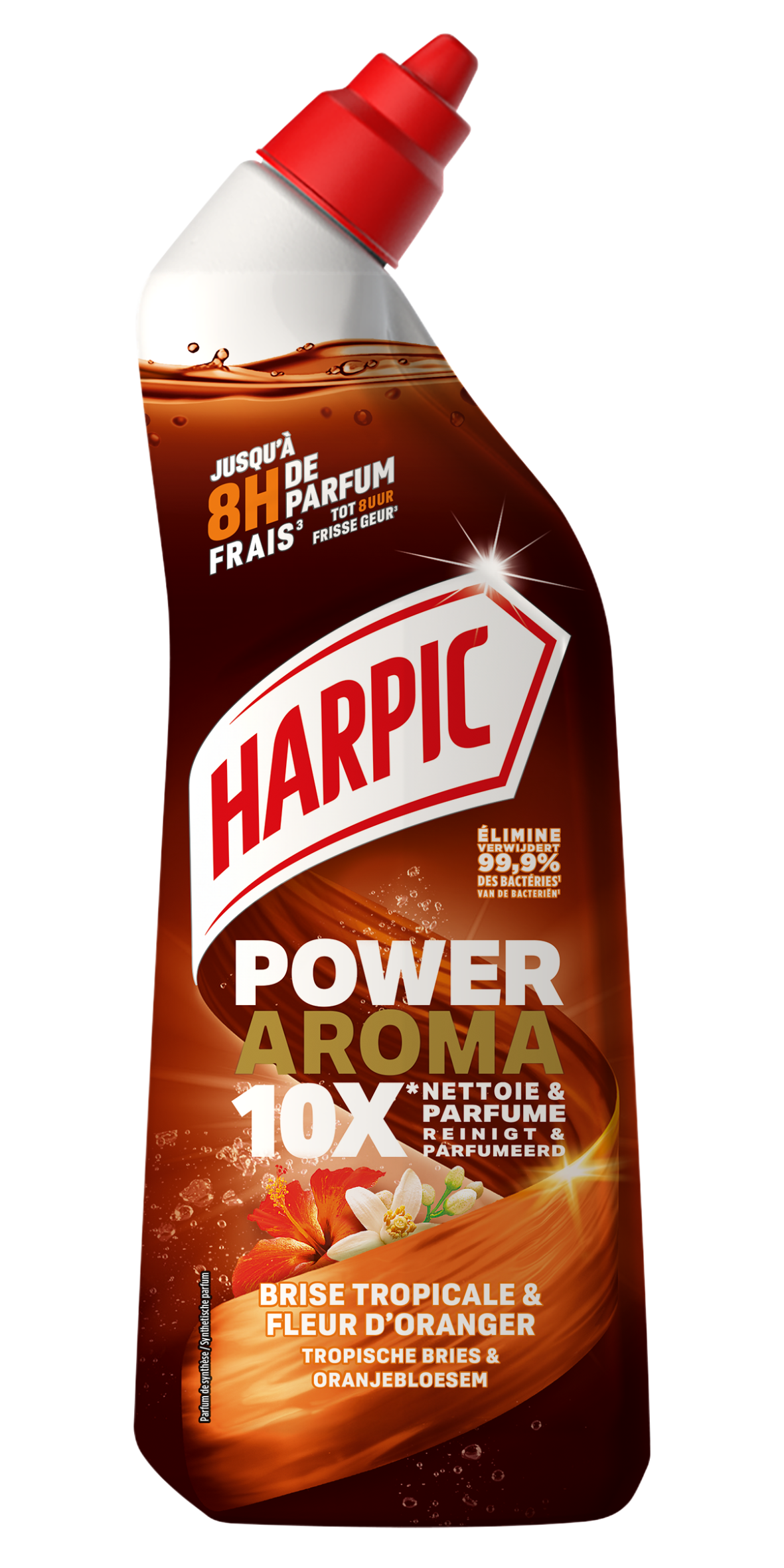 Power Aroma Brise Tropicale & Fleur d’Oranger | Harpic FR