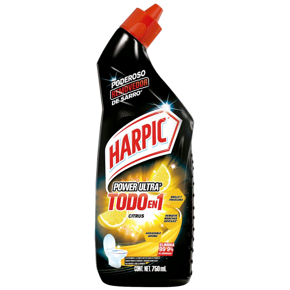 Harpic Power Ultra Todo en 1 Citrus 750ml | Harpic CL