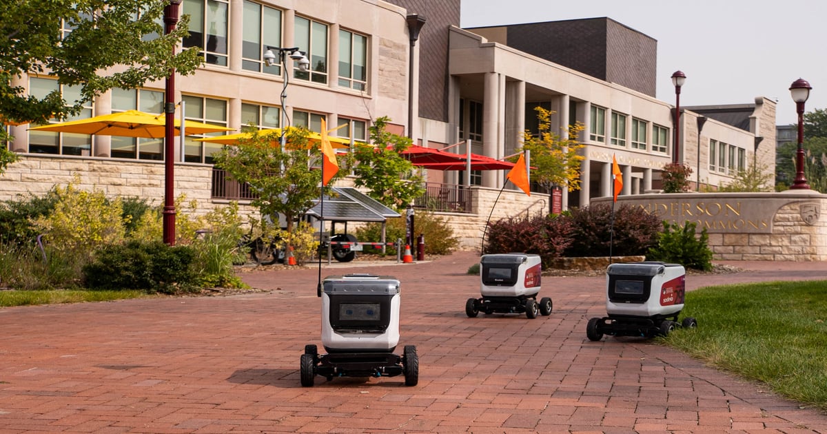 5 tech things: Robot food delivery expands to more campuses this fall