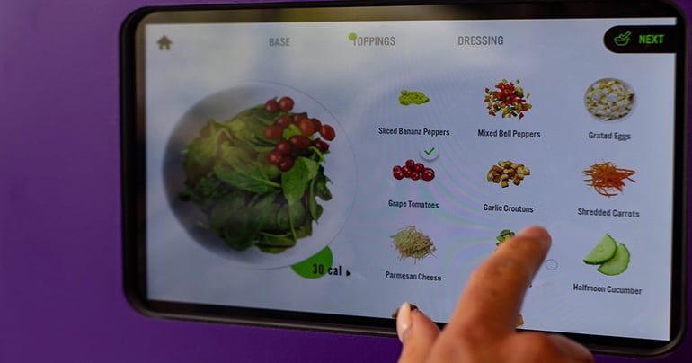 Chowbotics’ salad-making robot augments Holy Cross Dining