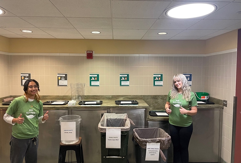 University of Vermont Dining supports local producers, reduces waste