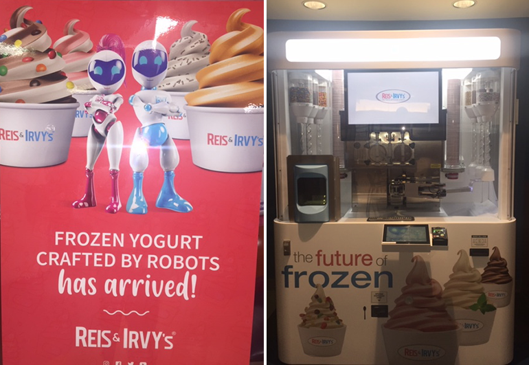 Yogurt robot a sweet no-fuss treat at Robert Wood hospital