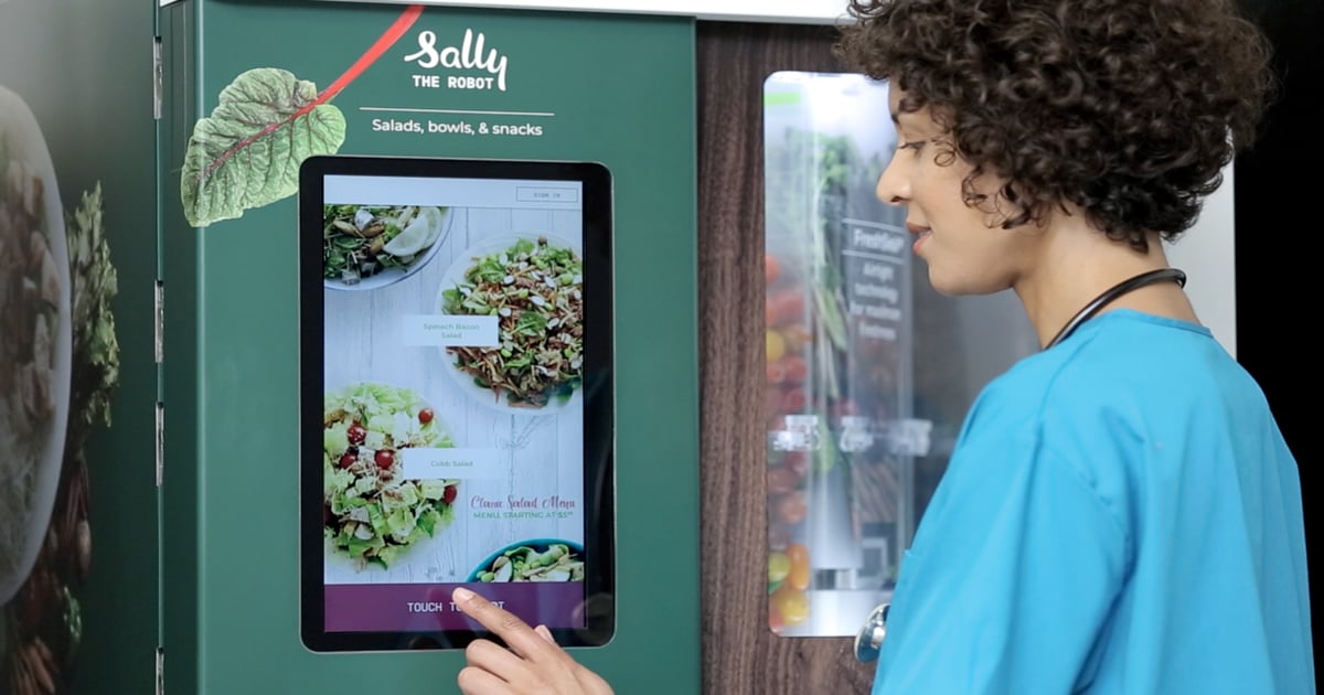 Illinois hospital rolls out Sally the salad-making robot