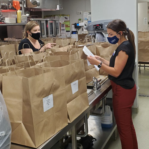 College dining teams pivot into spring