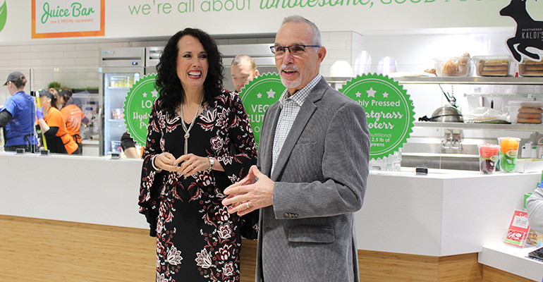 Healthy café operator opens first hospital location