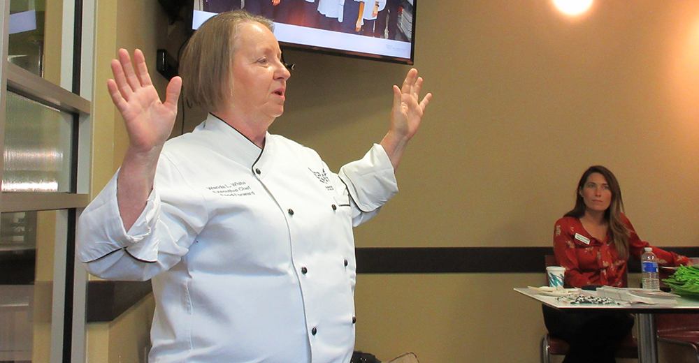 SUNY Albany chefs expand veg cooking skills