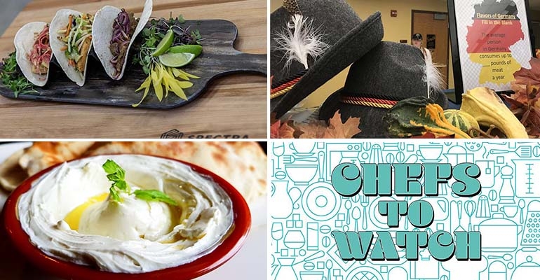 Foodservice menu trending: Chefs to watch, Oktoberfest, NHL/NBA foods
