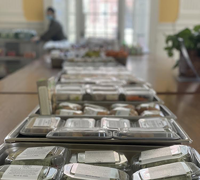 For Harvard University Dining Services, safe food service for students ...