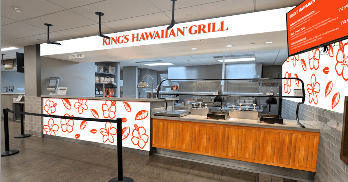 Customizing aloha, one college campus at a time: King's Hawaiian Grill ...