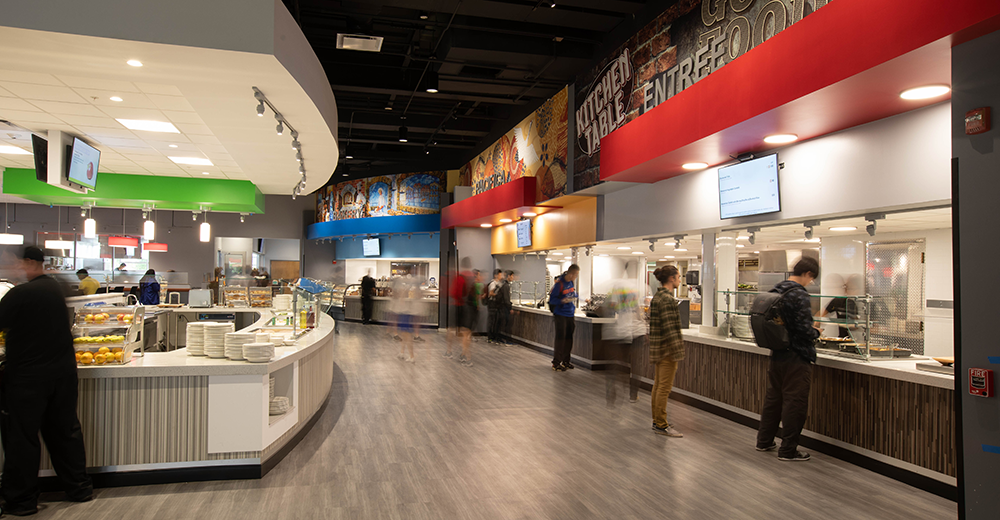 Rensselaer dining commons transformed