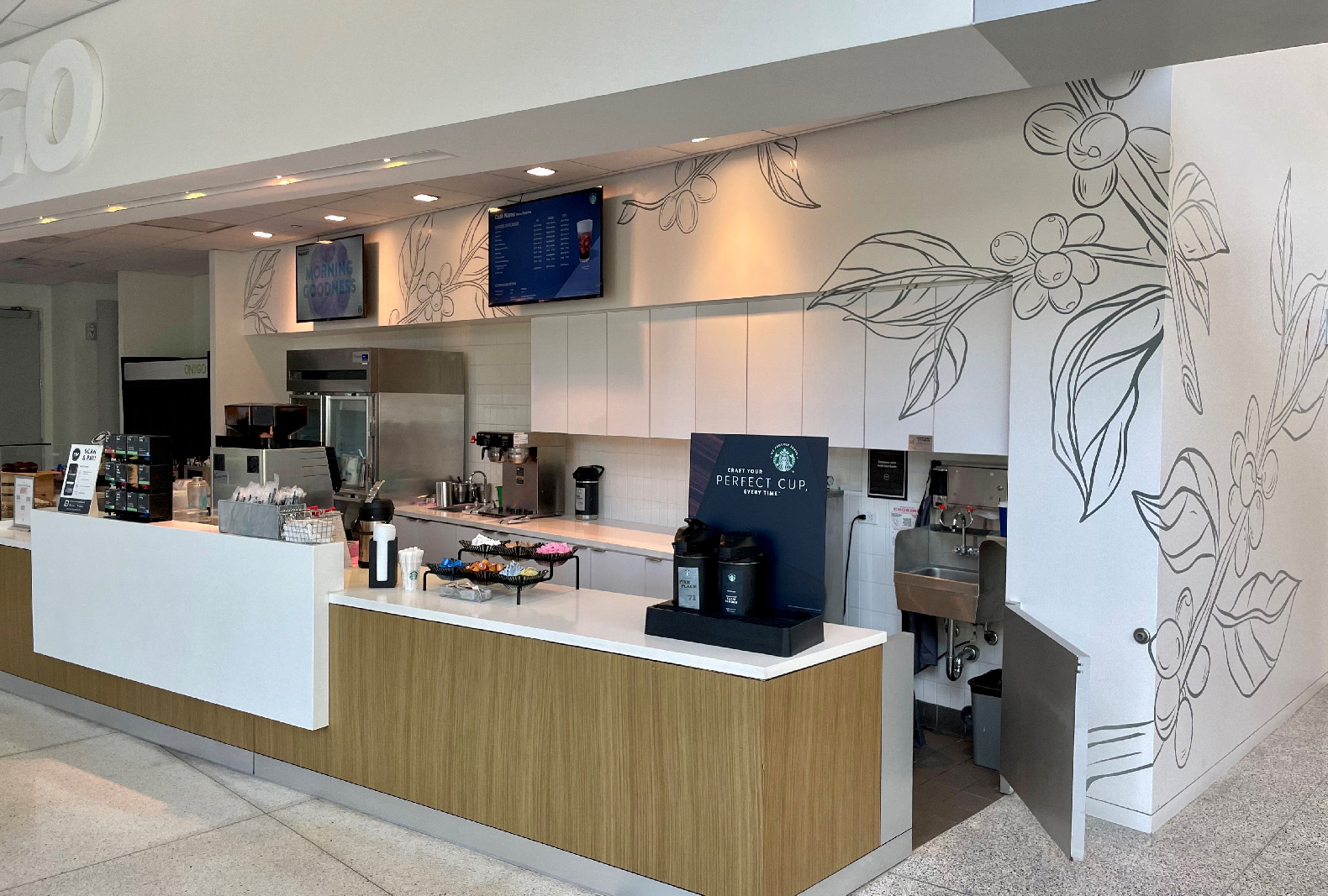 Compass adapts Market Café and FoodWorks for the post-pandemic dining ...