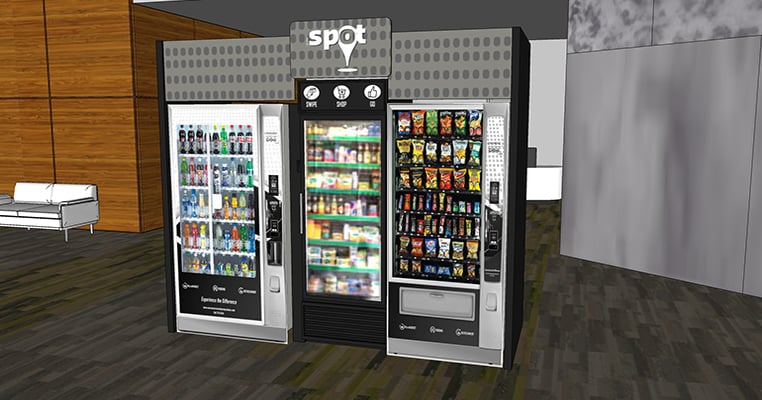 Sodexo’s vending/micromarket hybrid fills a market niche