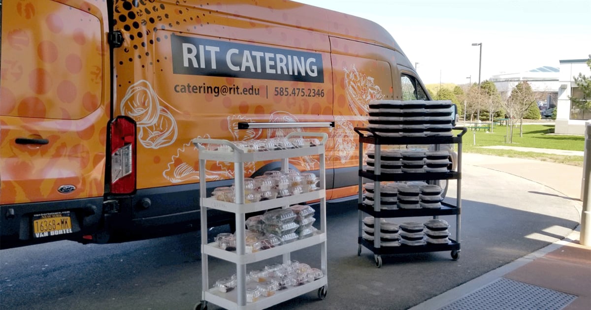 RIT Dining donates meals to healthcare staff on the front lines