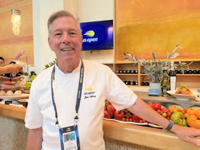 A multitude of food and drink options star in center court at 2023 US Open