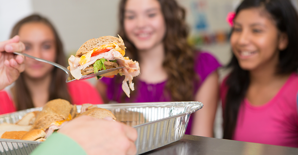 Leaving federal school lunch program benefits high school