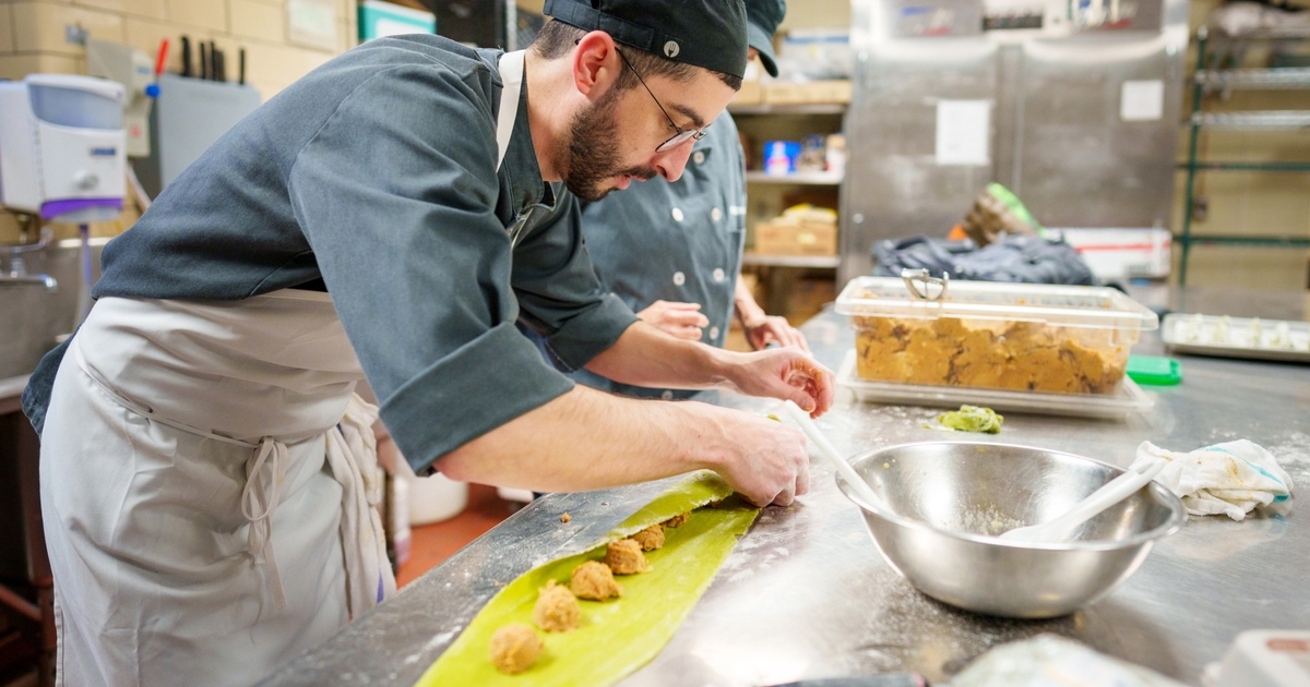 University of Vermont chef brings vegan kale gnocchi to Sodexo’s 2024 ...
