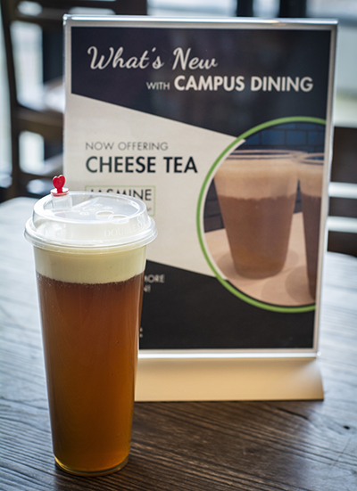 Campus tea house pours on the trends with new cheese and bubble teas