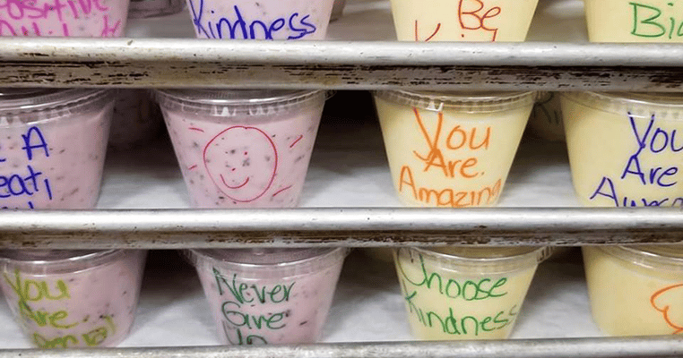 Positive messages make big difference at alternative school