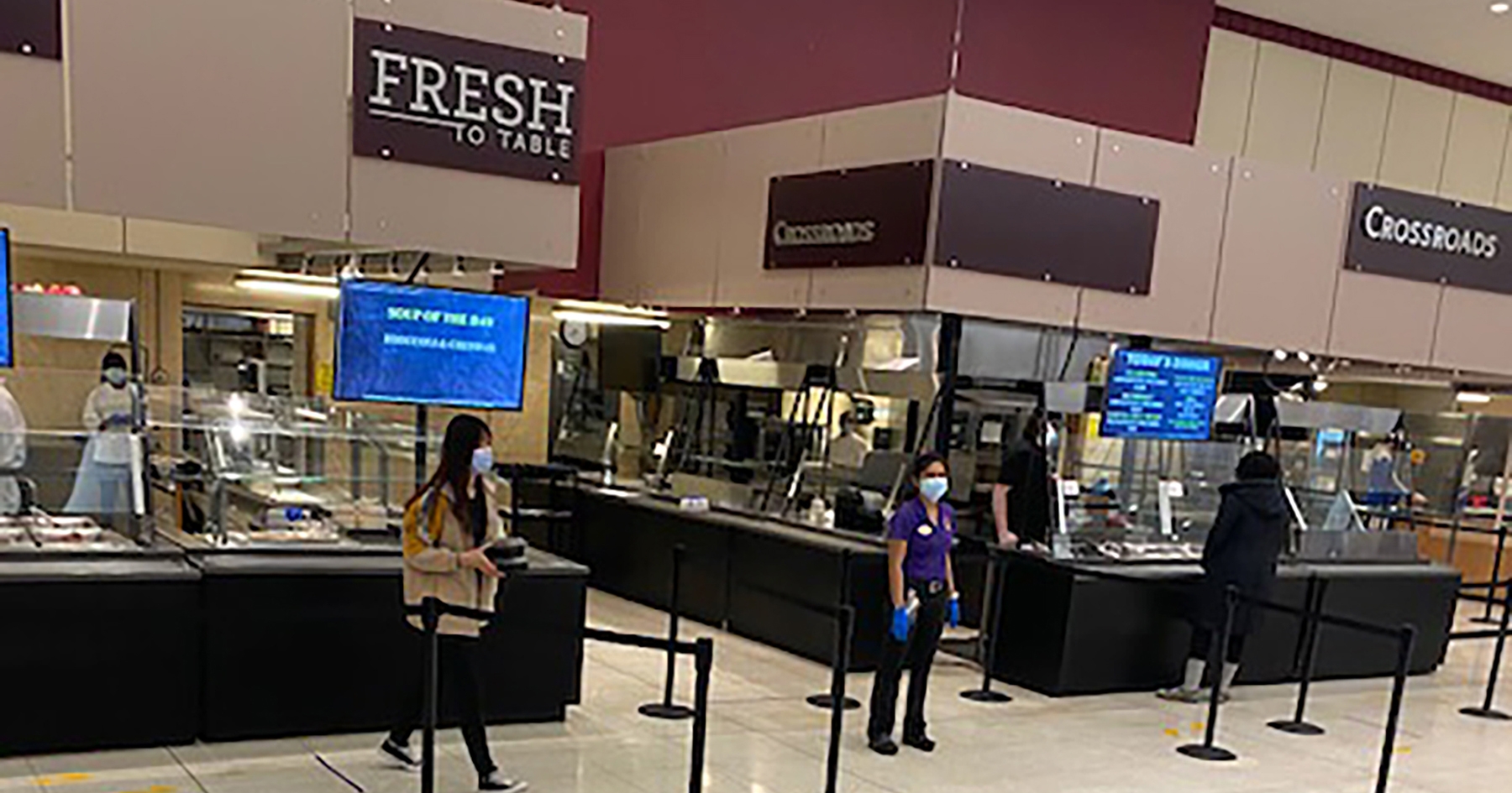 College dining makes plans to pivot for the fall