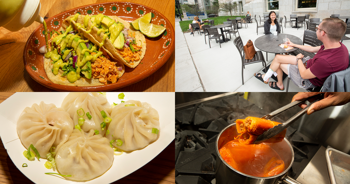 Food hall in renovated historic Chicago hospital serves surrounding ...