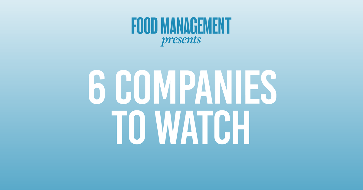 Six 2021 FM Top 50 food service companies to watch