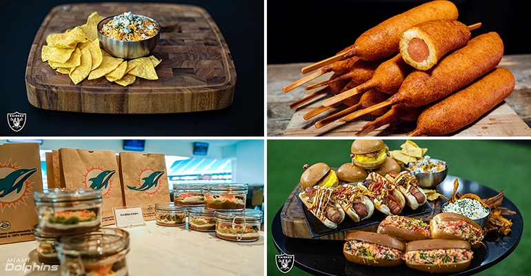 11 new concessions items debuted at NFL stadiums