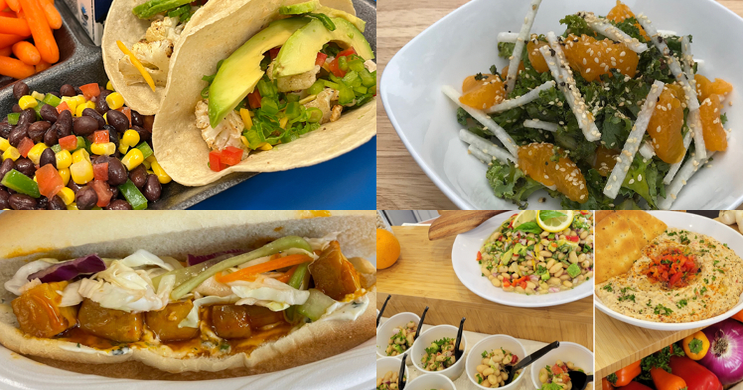 8 Veg Out treats from Chartwells K12