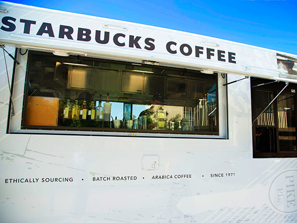 Starbucks is taking it to the streets