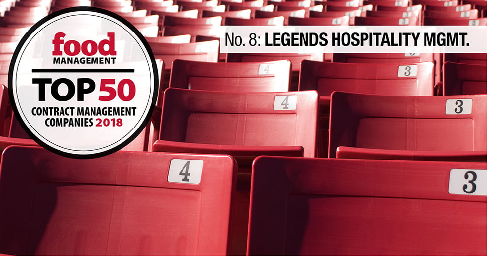 FM Top 50 2018: 8. Legends Hospitality Management