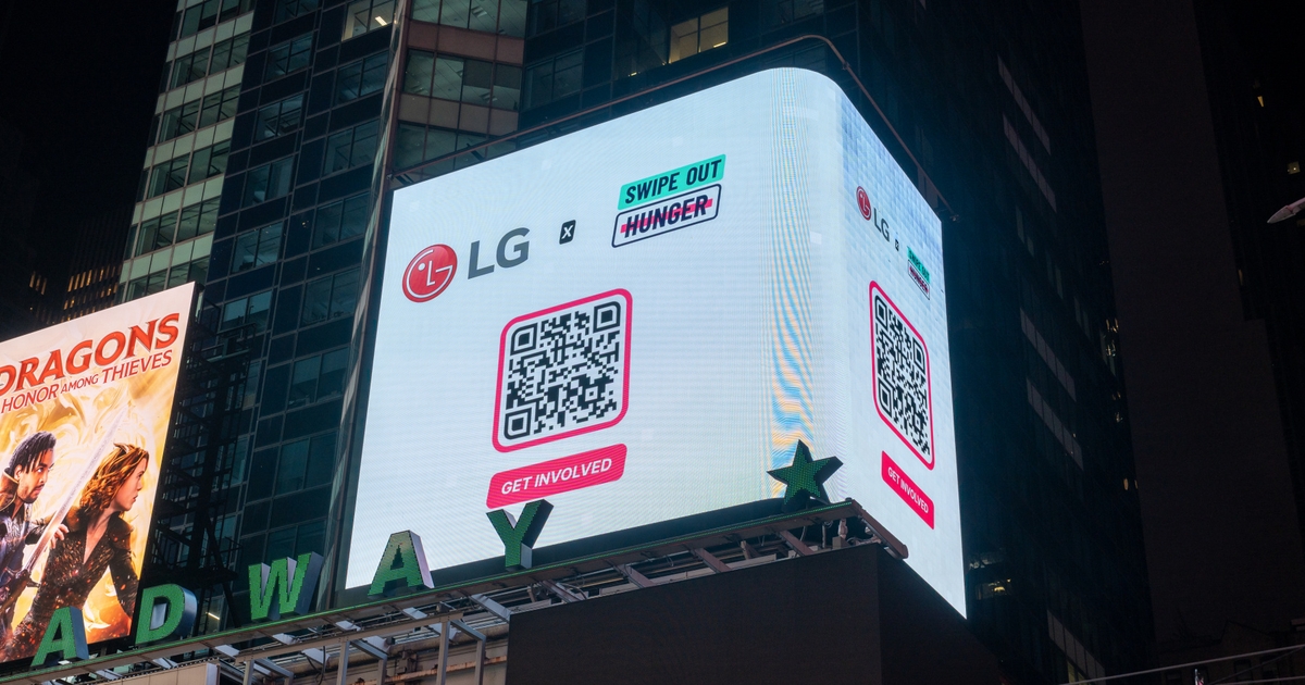 Swipe Out Hunger and LG Electronics are expanding access to fresh food ...